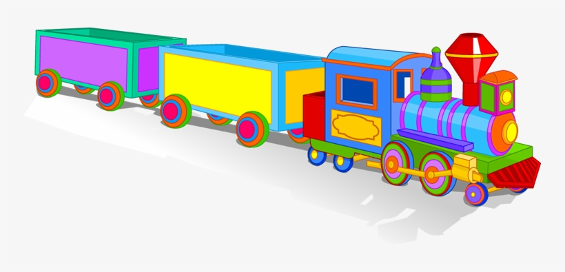 Toy Train Clip Art