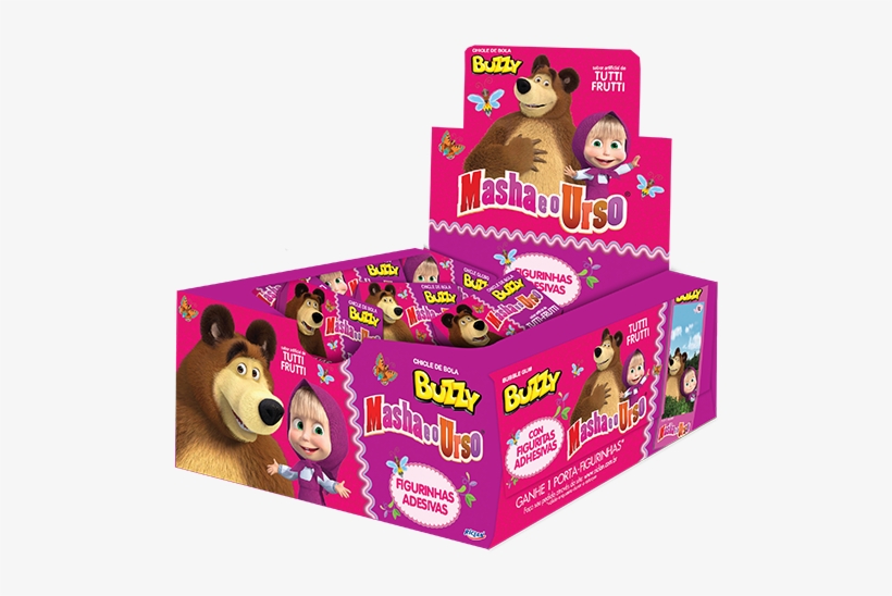 Chicle Masha Y El Oso Tutti-frutti - Masha And The Bear 50 Ml Toilet ...