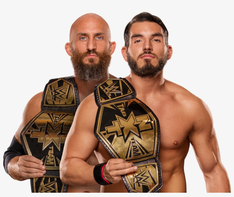 Tommaso Ciampa & Johnny Gargano - Diy Nxt Tag Team Champions - 1470x1040 PNG Download - PNGkit
