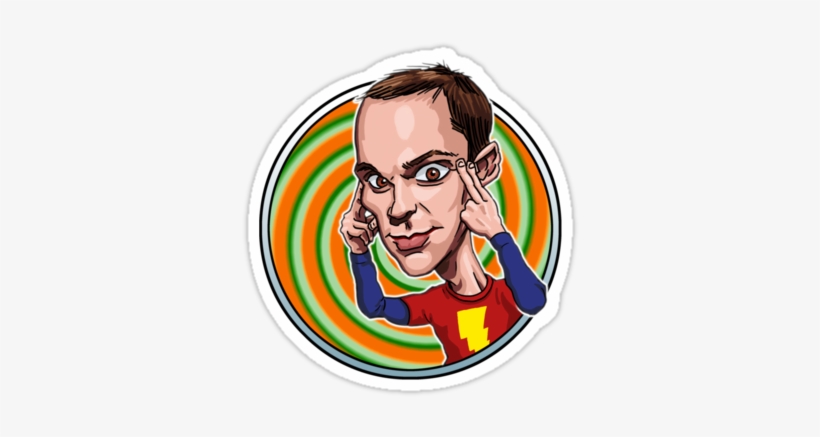 Curiosita' - Sheldon Cooper - 375x360 PNG Download - PNGkit