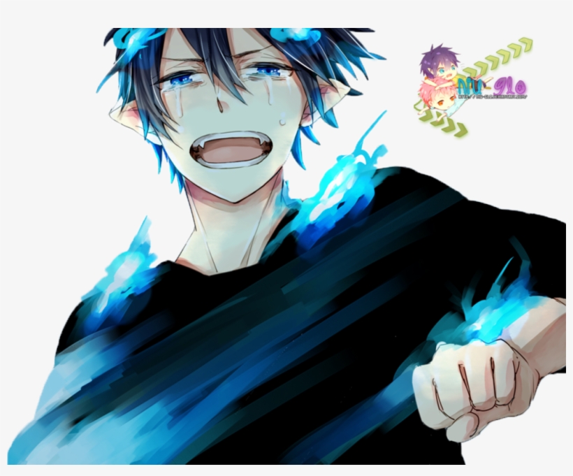Blue Exorcist Rin Crying - 1011x791 PNG Download - PNGkit