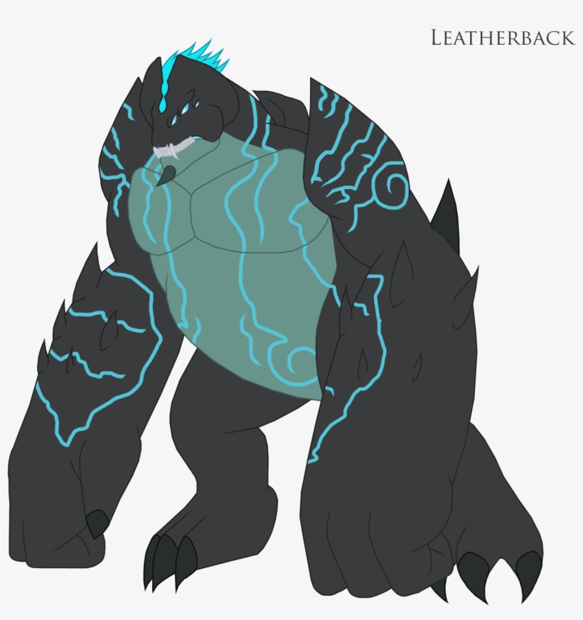 Leatherback By Pyrus-leonidas - Leatherback Kaiju Deviantart - 1600x1599 PNG Download - PNGkit