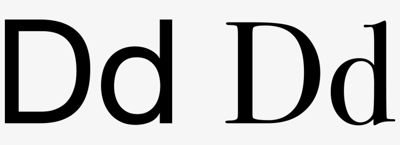 Latin Alphabet Dd - Alphabet Dd - 800x217 PNG Download - PNGkit