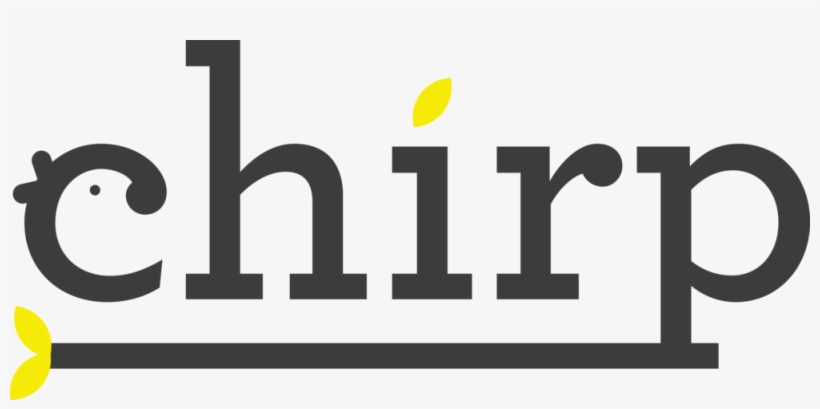 Chirp Logo - 1000x451 PNG Download - PNGkit