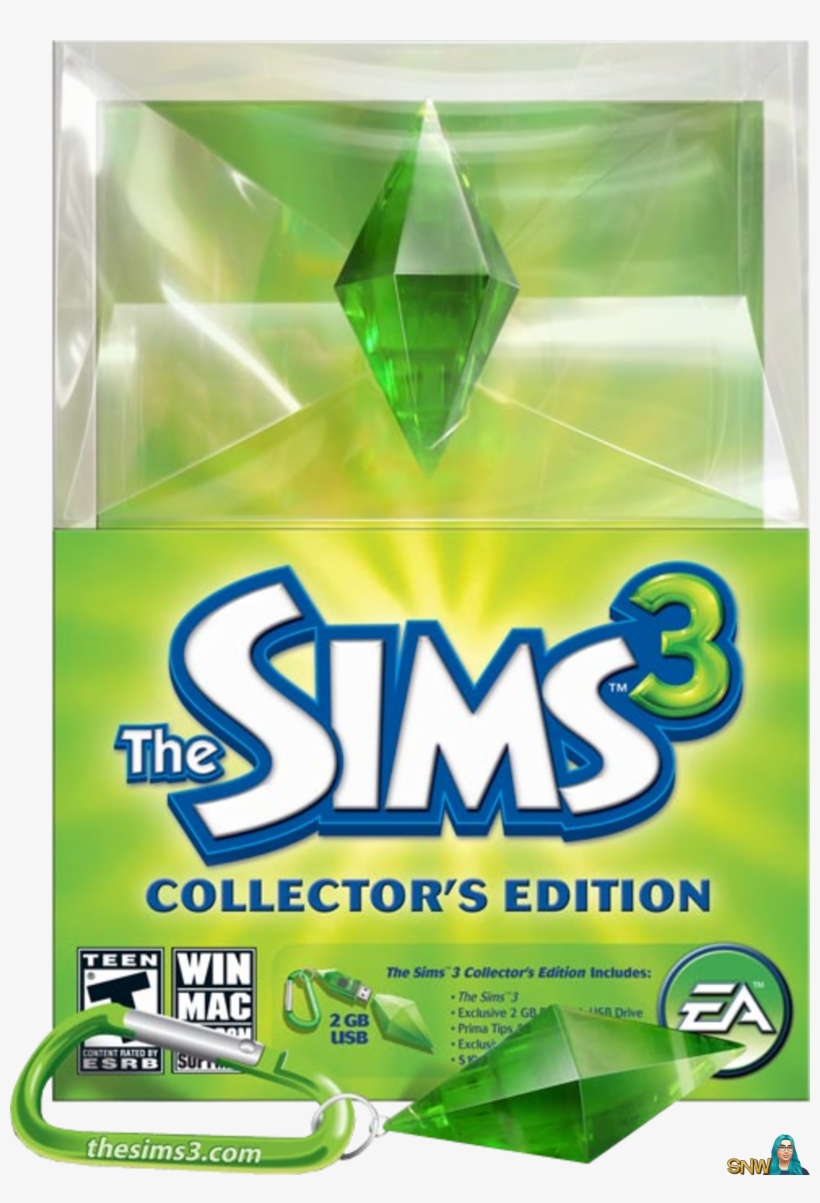 Sims 3 Collector's Edition - 1920x2724 PNG Download - PNGkit