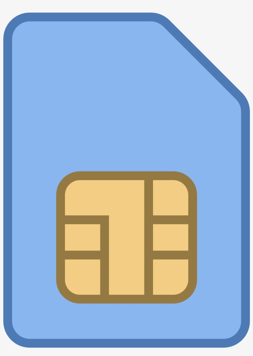 Idea Clipart Sim - Sim Card Icon - 1600x1600 PNG Download - PNGkit