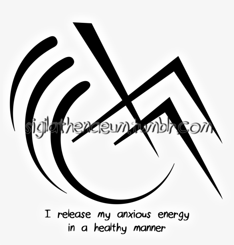 I Release Anxious Energy In A Healthy Manner Png Energy - 1280x1280 PNG ...