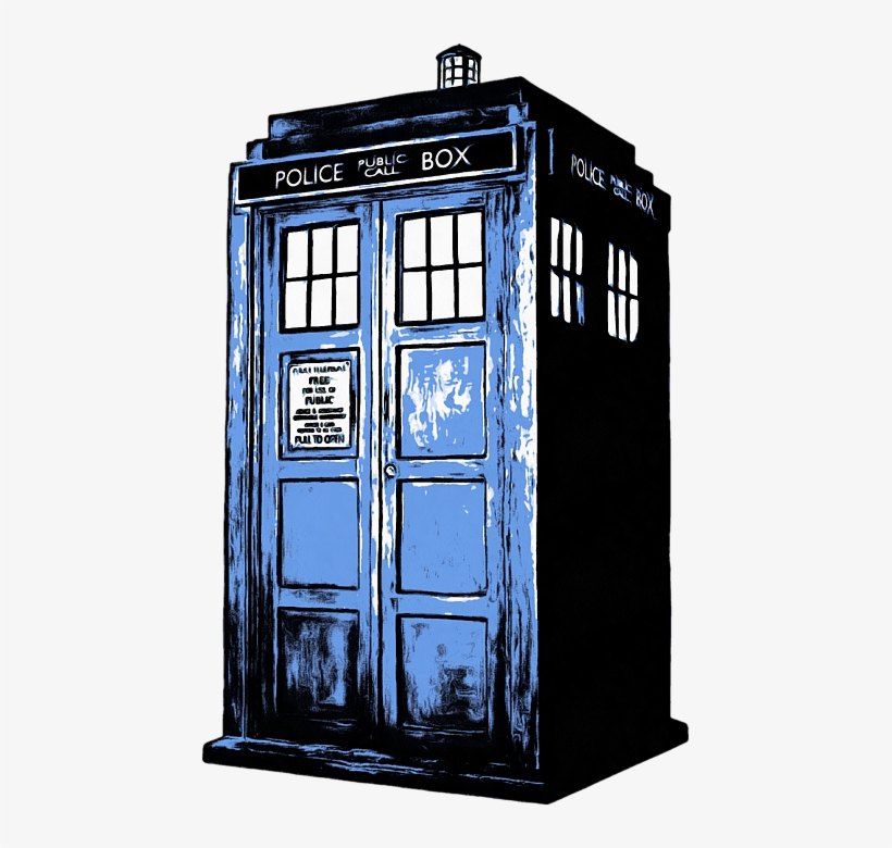 Bleed Area May Not Be Visible - 8 Round Doctor Who Tardis Solo Birthday ...