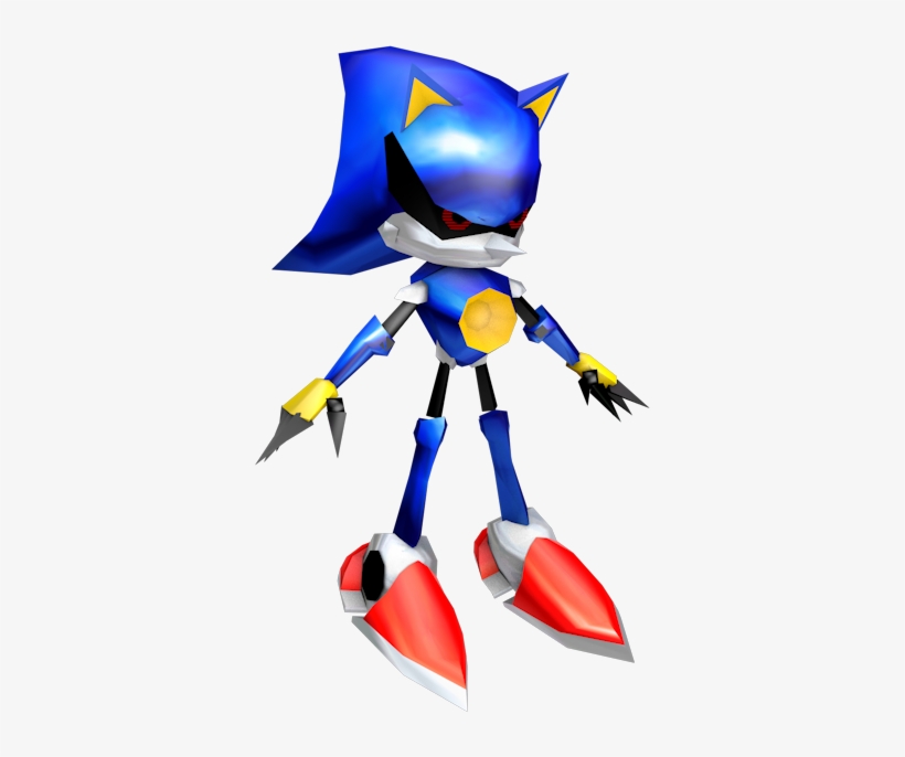 Download Zip Archive - Sonic Adventure Metal Sonic Model - 750x650 PNG ...