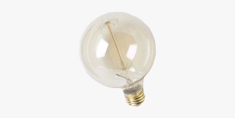 Edison Bulb - Incandescent Light Bulb - 349x400 PNG Download - PNGkit