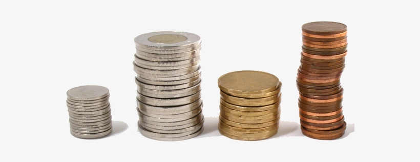 Coin Stack Png Image - Stacks Of Coins Png - 575x250 PNG Download - PNGkit