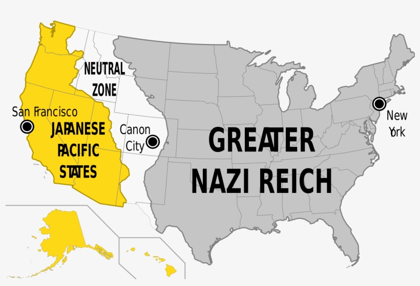 The Man In The High Castle Map - Man In The High Castle Map - 2000x1268 ...