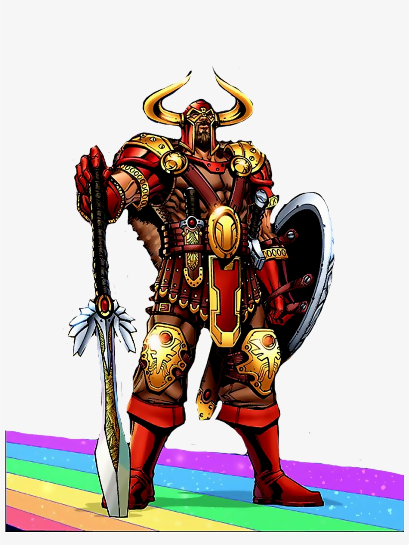 Check First Post - Heimdall Marvel Ultimate Alliance - 1056x1364 PNG Download - PNGkit
