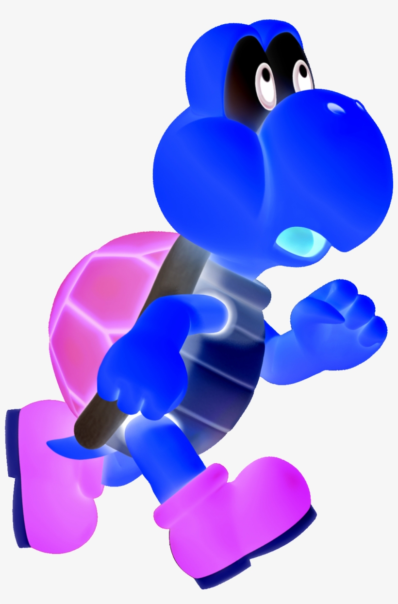 Download Transparent Purple Koopa Troopa - Negative Banana Bro Fantendo ...