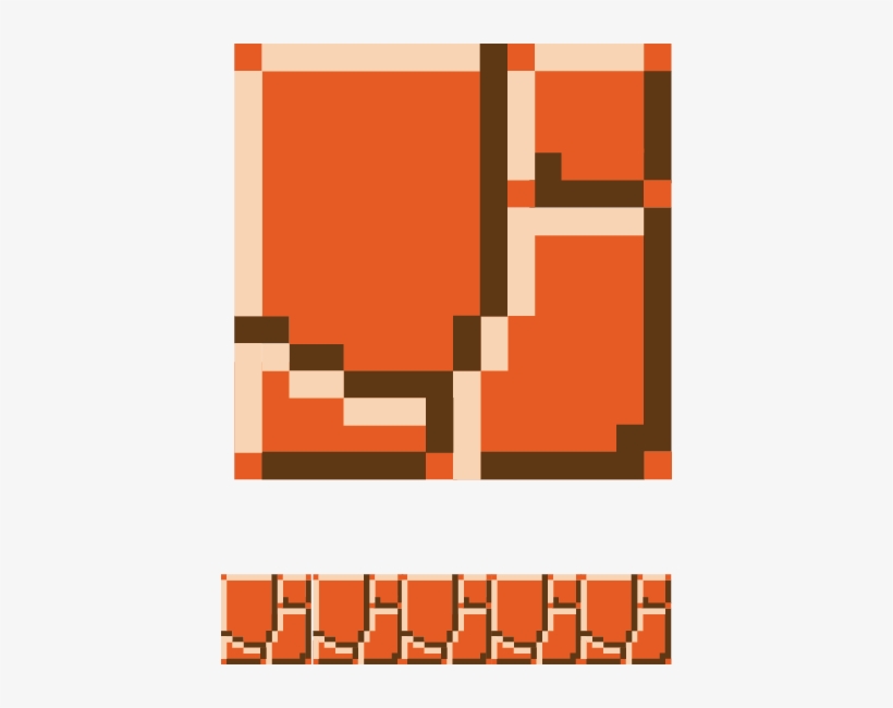 Mario Brick - Super Mario Bros Floor - 414x570 PNG Download - PNGkit