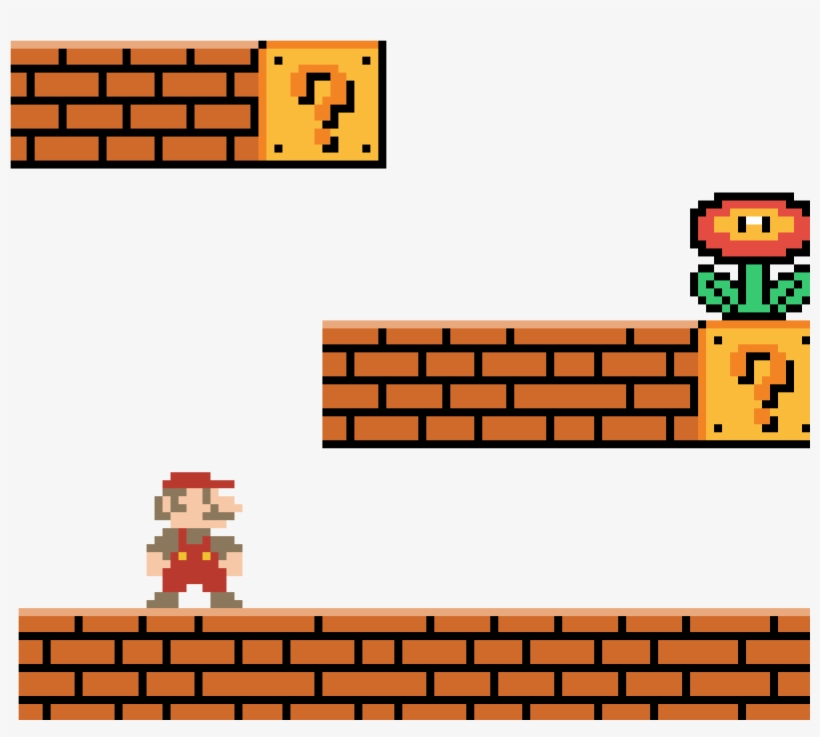 Mario - Pixelated Things - 1200x1200 PNG Download - PNGkit