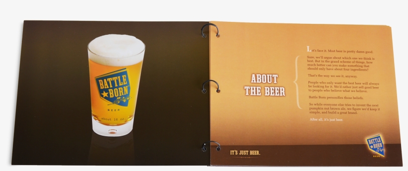 Brand Essence Book With "isms" - Battle Born Beer - 1920x836 PNG ...