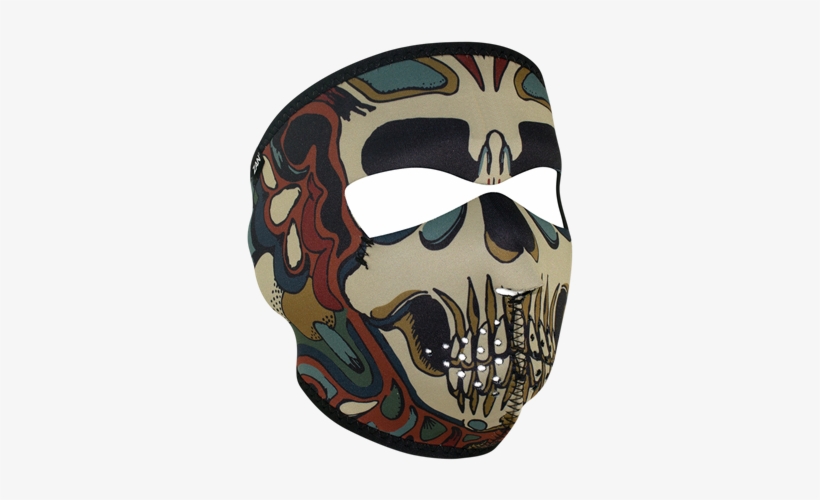 Zan Headgear Full Mask Psych Skull Wnfm179 Part Number - Mask - 327x420 ...