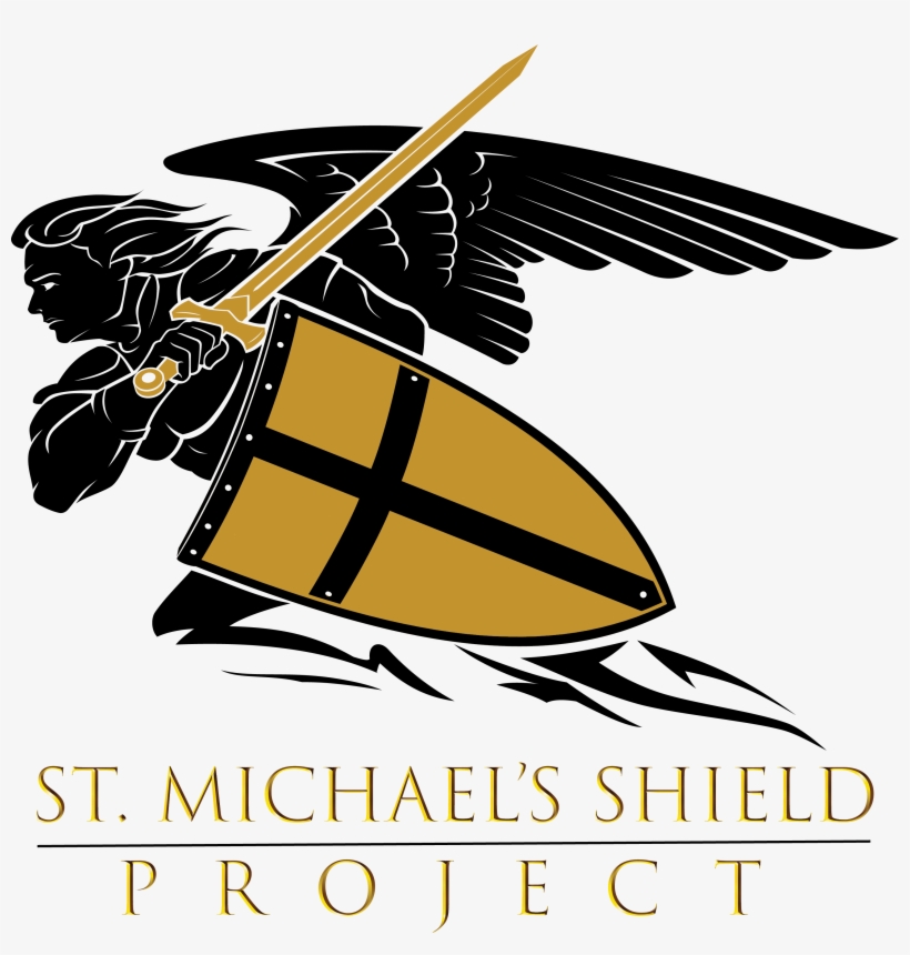 St Michael's Shield Project Logo - St Michael The Archangel Vector ...