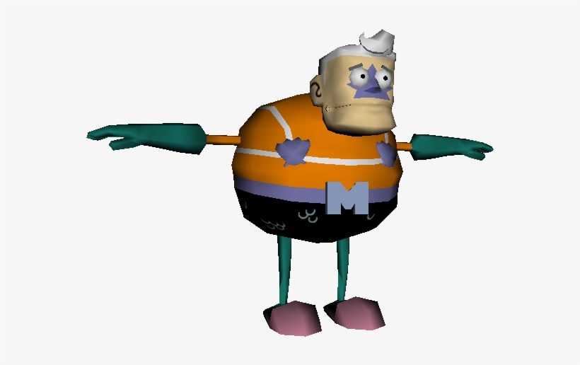 Spongebob Wii Character Models - 750x650 PNG Download - PNGkit