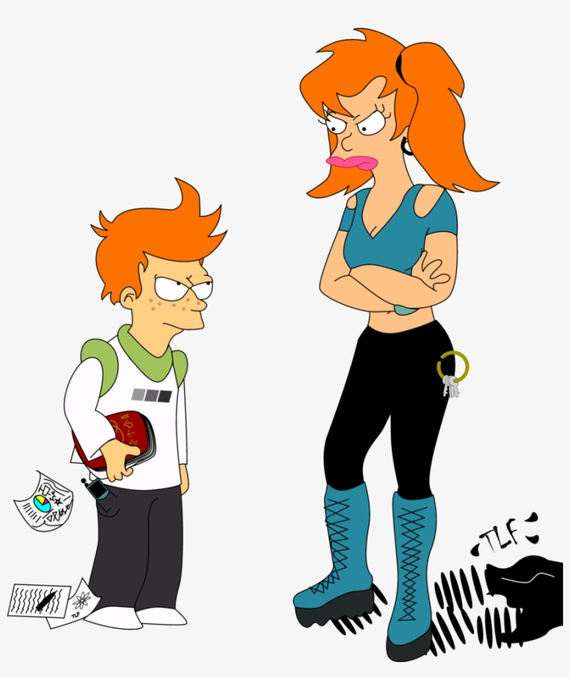 Next To Be Parents By Spider-matt On Deviantart - Drawings Futurama Fry ...