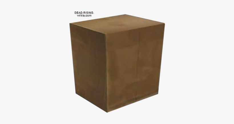 Dead Rising Cardboard Box - Furniture - 335x373 PNG Download - PNGkit