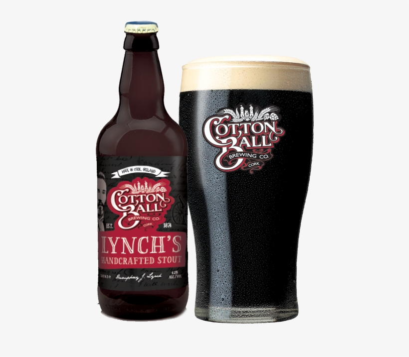 Lynch's Stout - Cotton Ball Brewing Company - 567x794 PNG Download - PNGkit