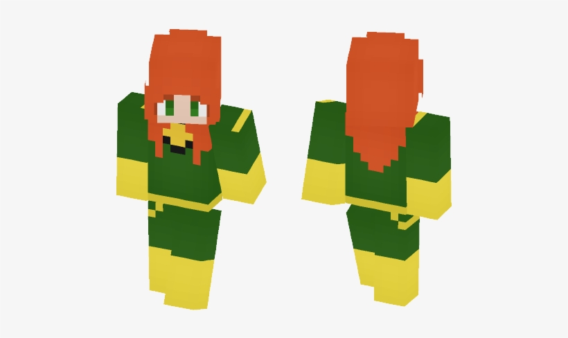 Jean Grey - Minecraft Skin John Wick - 584x497 PNG Download - PNGkit