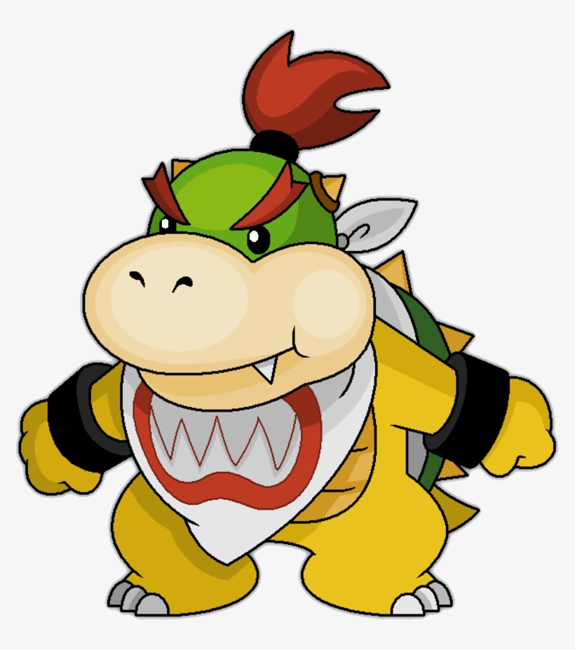 Bowser Jr 2d - Mario Series - 810x864 PNG Download - PNGkit