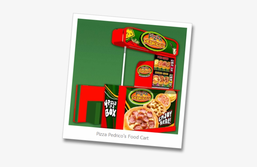 Pizza Pedricos Food Cart - Franchising - 457x476 PNG Download - PNGkit