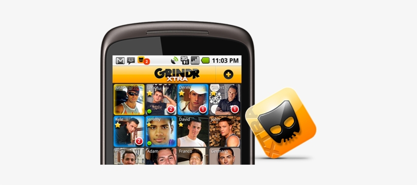 Photo Courtesy Of Grindr - Teen Grindr - 427x300 PNG Download - PNGkit