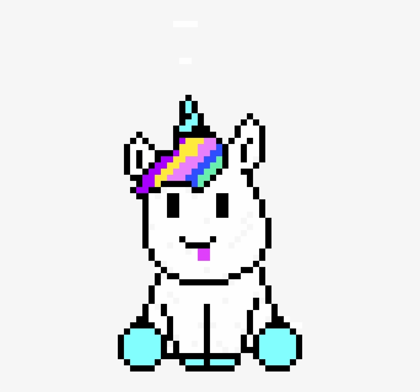 Unicorn Kawaii - Unicorn No Color - 1200x1200 PNG Download - PNGkit