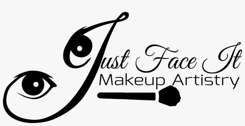 Justfaceitmua - Make Up Logo Vector - 7836x3642 PNG Download - PNGkit