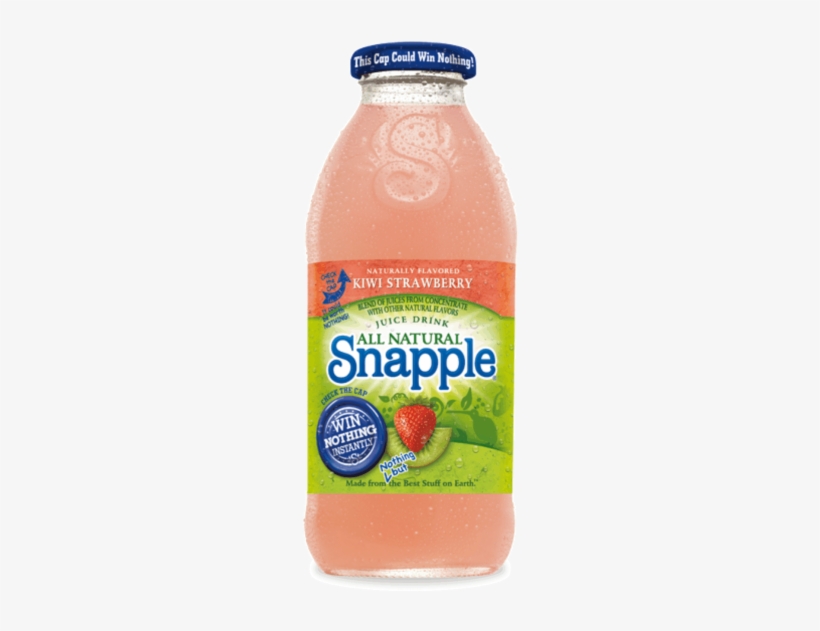 Snapple Kiwi-strawberry - Snapple Half 'n Half Iced Tea, Lemonade - 16 ...