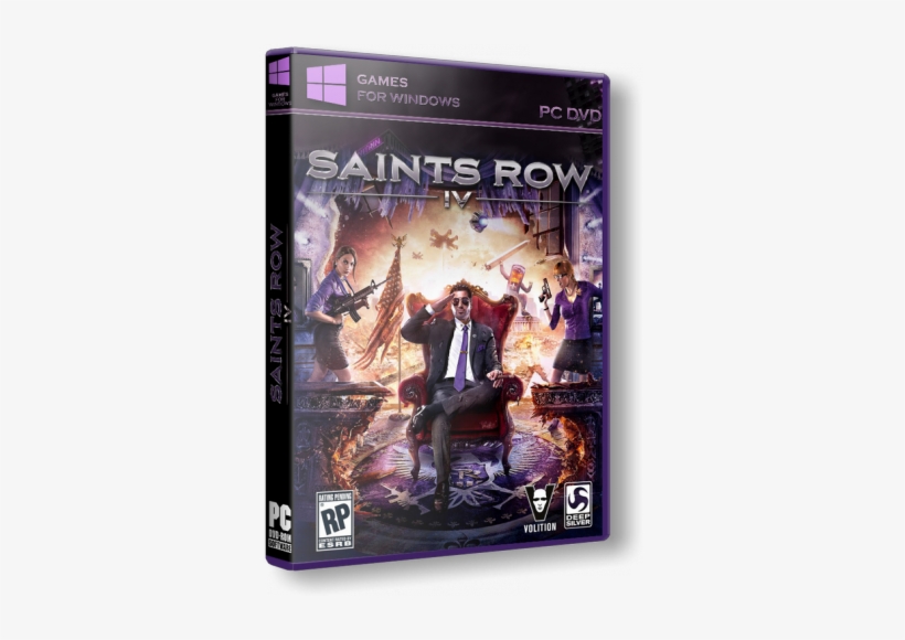 Saints Row Iv - Saint Row 4 Xbox 360 - 346x500 PNG Download - PNGkit