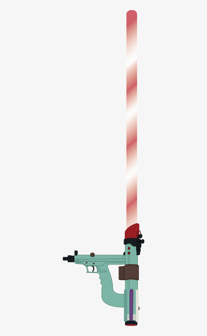 Vanellope's Lightsaber - Paper - 324x1250 PNG Download - PNGkit