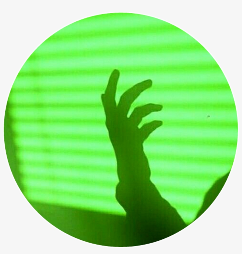 Download Transparent Green Light Hand Shadow Monster Colorsplash ...