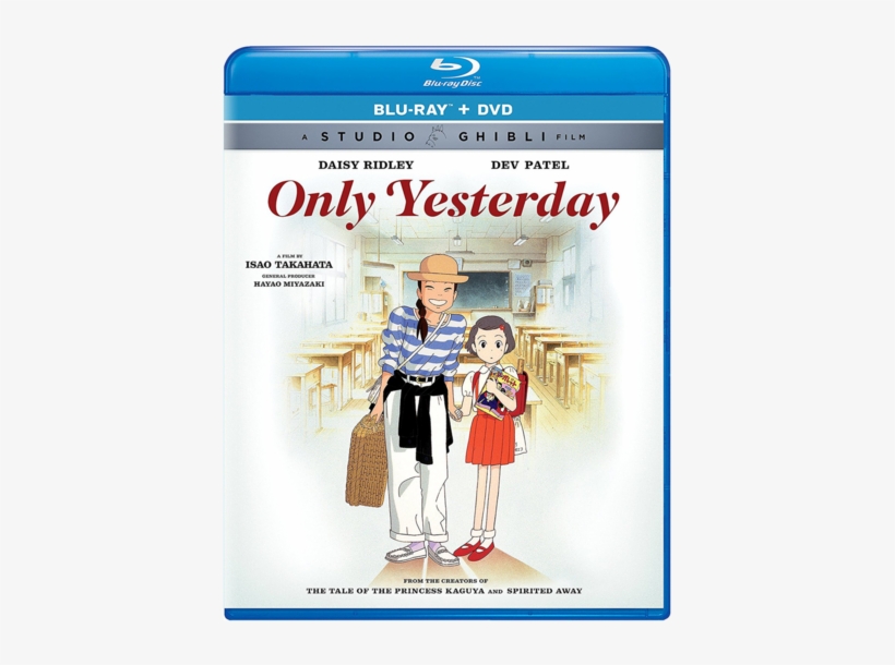 Only Yesterday (blu Ray/dvd) - 430x599 PNG Download - PNGkit