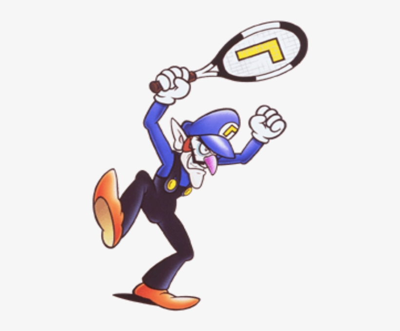 Waluigi Mario Tennis - 800x600 PNG Download - PNGkit