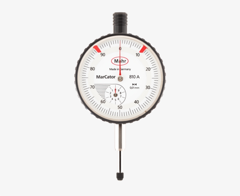 Mahr Marcator 810 A Dial Indicator - Dial Indicator Gauge - 329x599 PNG ...