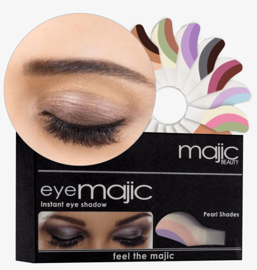 Eye Majic Instant Eyeshadow Pearl Shades 10-pack - Majic Beauty Eye ...