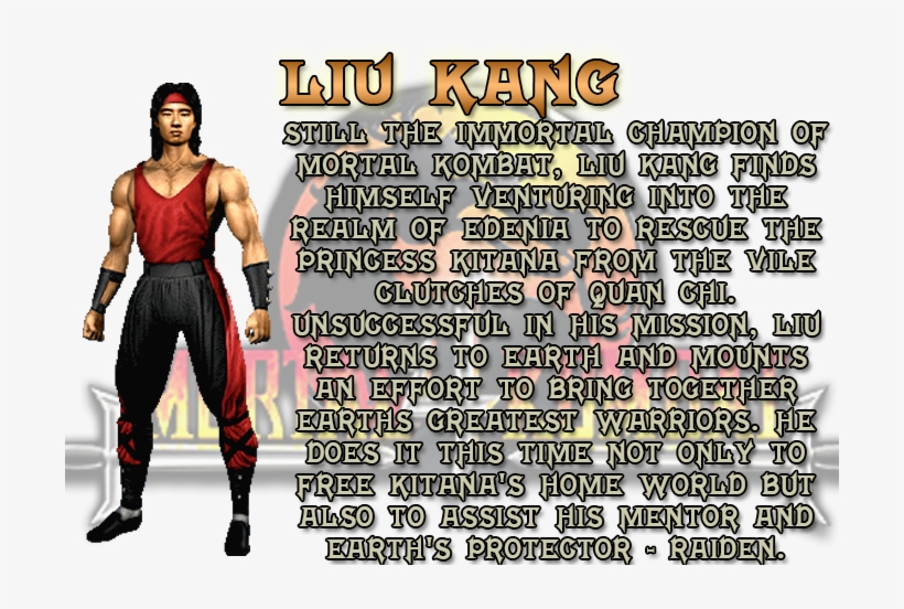 Liu Kang - Mortal Kombat - 702x472 PNG Download - PNGkit
