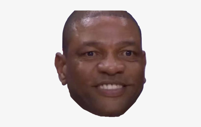 Doc Rivers - Buzz Cut - 413x481 PNG Download - PNGkit