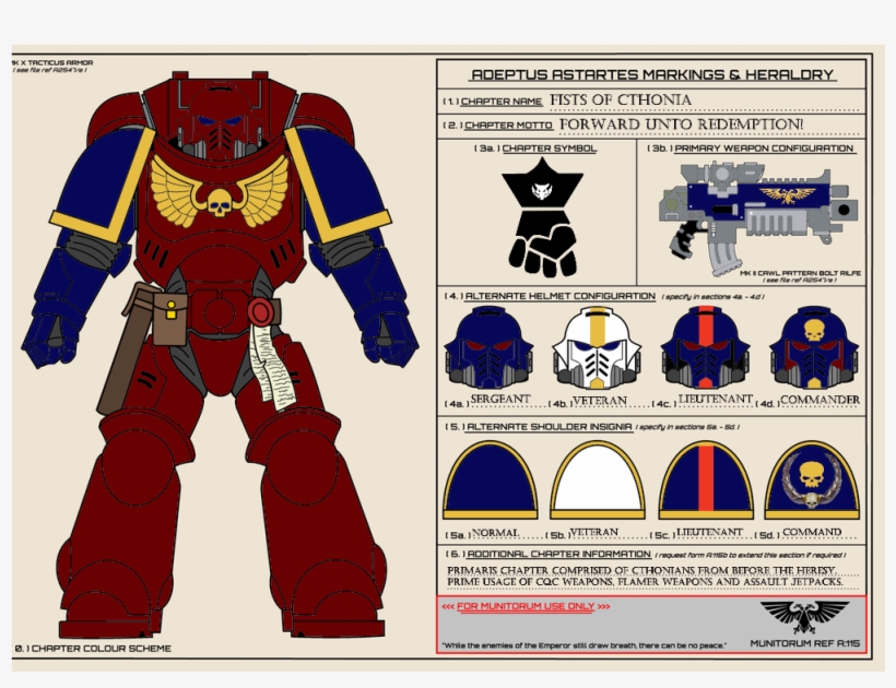 Download Transparent My Custom Primaris Chapter - Primaris Chapters ...