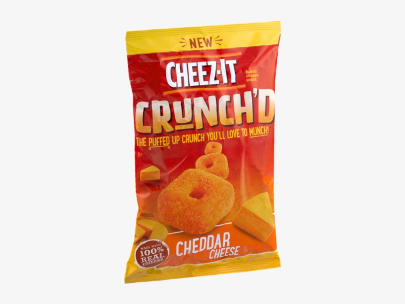 Cheez-it Baked Cheese Crunch'd Snack, Cheddar Cheese - 600x600 PNG ...