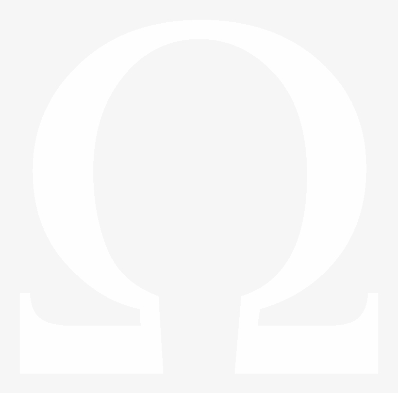 Ohm - Omega Symbol White Png - 776x776 PNG Download - PNGkit