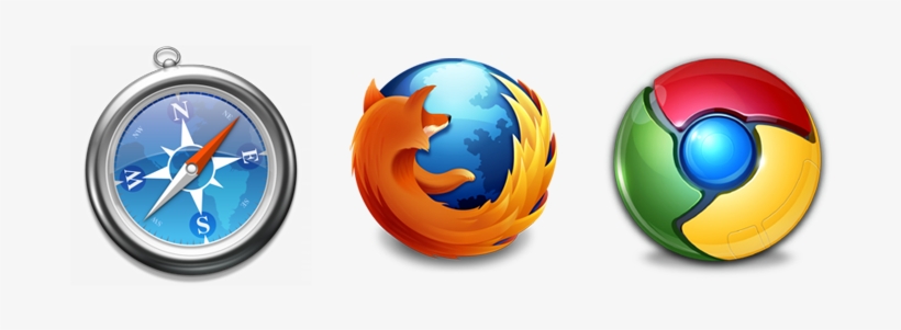 Browser Icons - Chrome Firefox Safari Png - 700x224 PNG Download - PNGkit