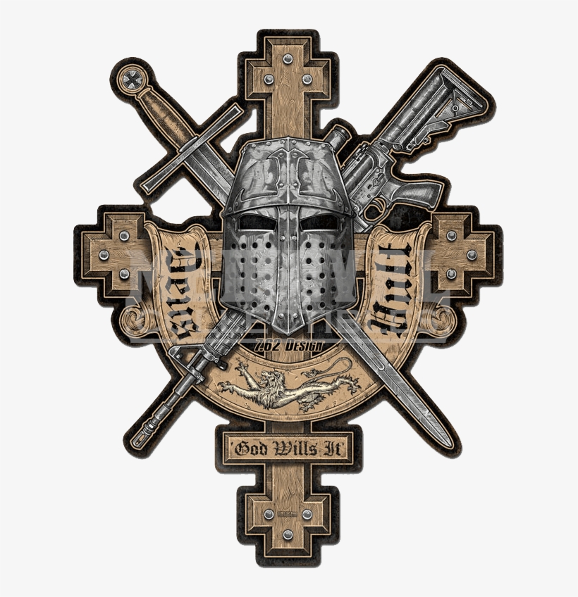 Deus Vult Png - Symbol Deus Vult - 800x800 PNG Download - PNGkit