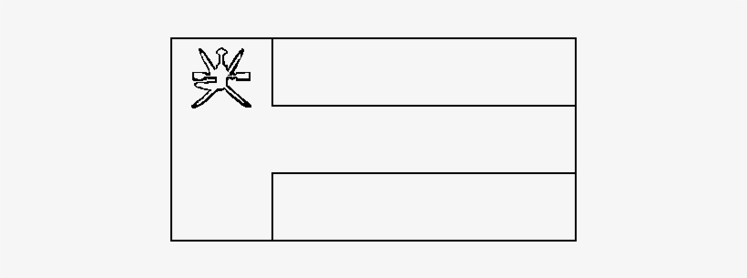Download Transparent Oman Flag Colouring - PNGkit