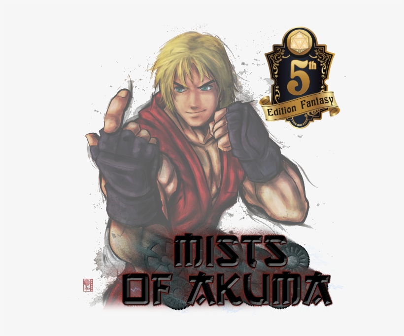 Ken Masters - Ken Street Fighter - 600x600 PNG Download - PNGkit